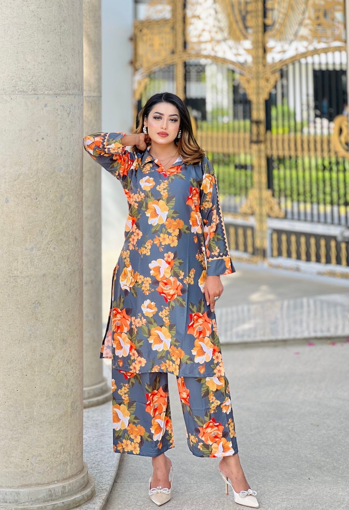 Flower printed C𝗼-O𝗿𝗱 S𝗲𝘁 – TRENZY